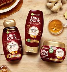 Shampoing et soins cheveux L'univers Ultra Doux - Garnier