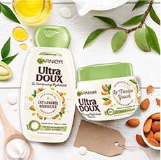 Shampoing et soins cheveux L'univers Ultra Doux - Garnier