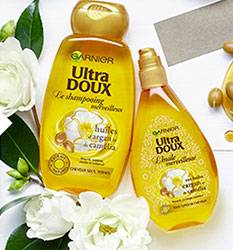 Shampoing et soins cheveux L'univers Ultra Doux - Garnier