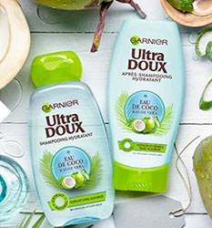 Shampoing et soins cheveux L'univers Ultra Doux - Garnier