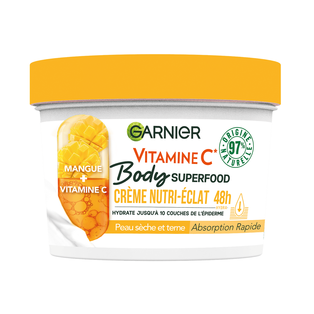 Body Superfood | Crème Nutri-éclat - Mangue + Vitamine C*