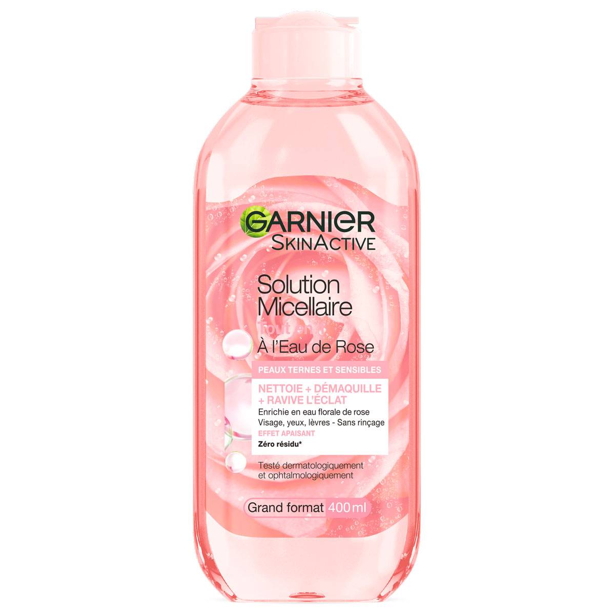Eau micellaire à l'eau de rose: solution douce et sûre | Garnier