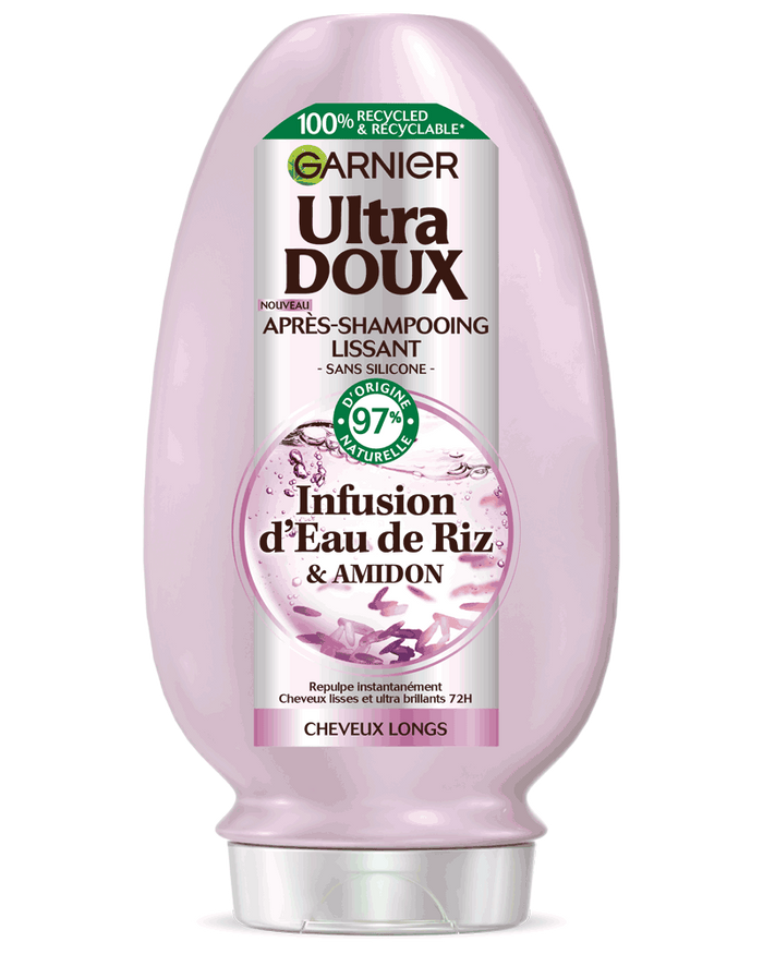 Ultra Doux - Infusion d'Eau de Riz et Amidon | Après-Shampoing Infusion ...