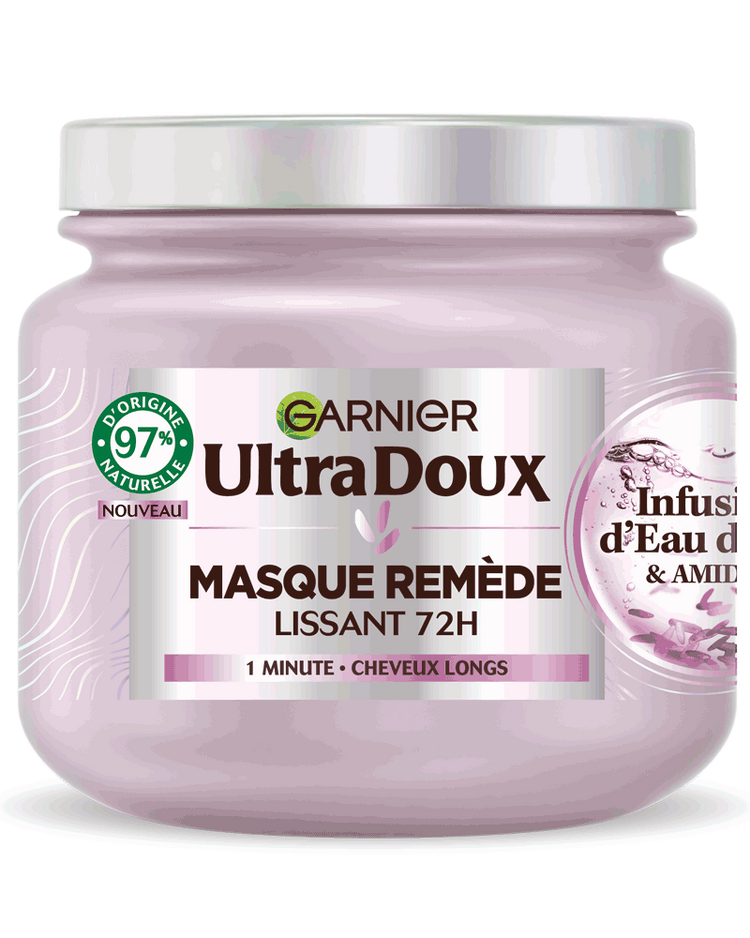 Ultra Doux - Infusion d'Eau de Riz et Amidon | Masque Infusion d'Eau de ...