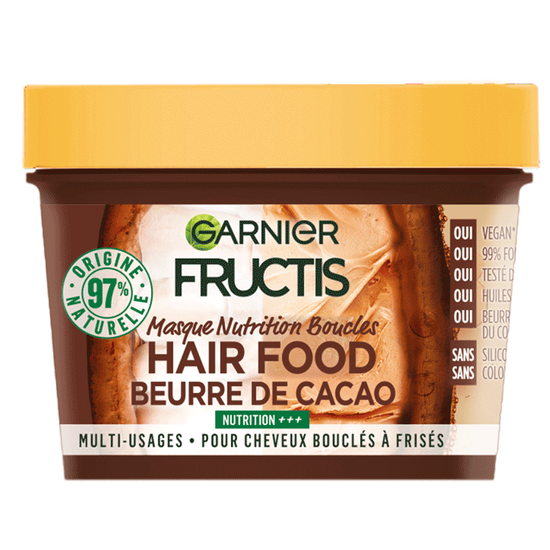 Fructis HAIR FOOD™ masque multi-usages au beurre de cacao - Garnier