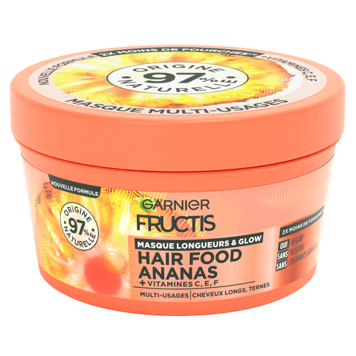 Fructis HAIR FOOD™ masque longueurs et glow à l’Ananas - Garnier