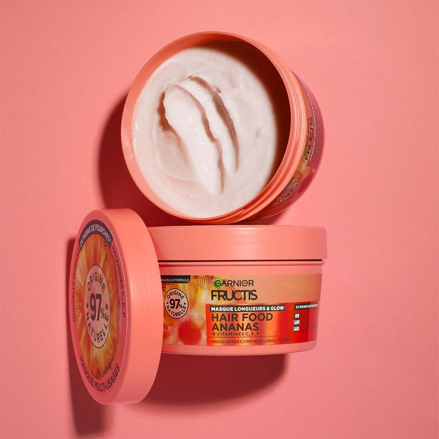 Fructis HAIR FOOD™ masque longueurs et glow à l’Ananas - Garnier