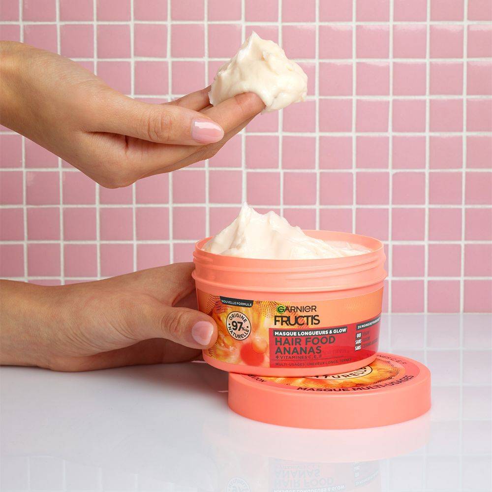 Fructis HAIR FOOD™ masque longueurs et glow à l’Ananas - Garnier