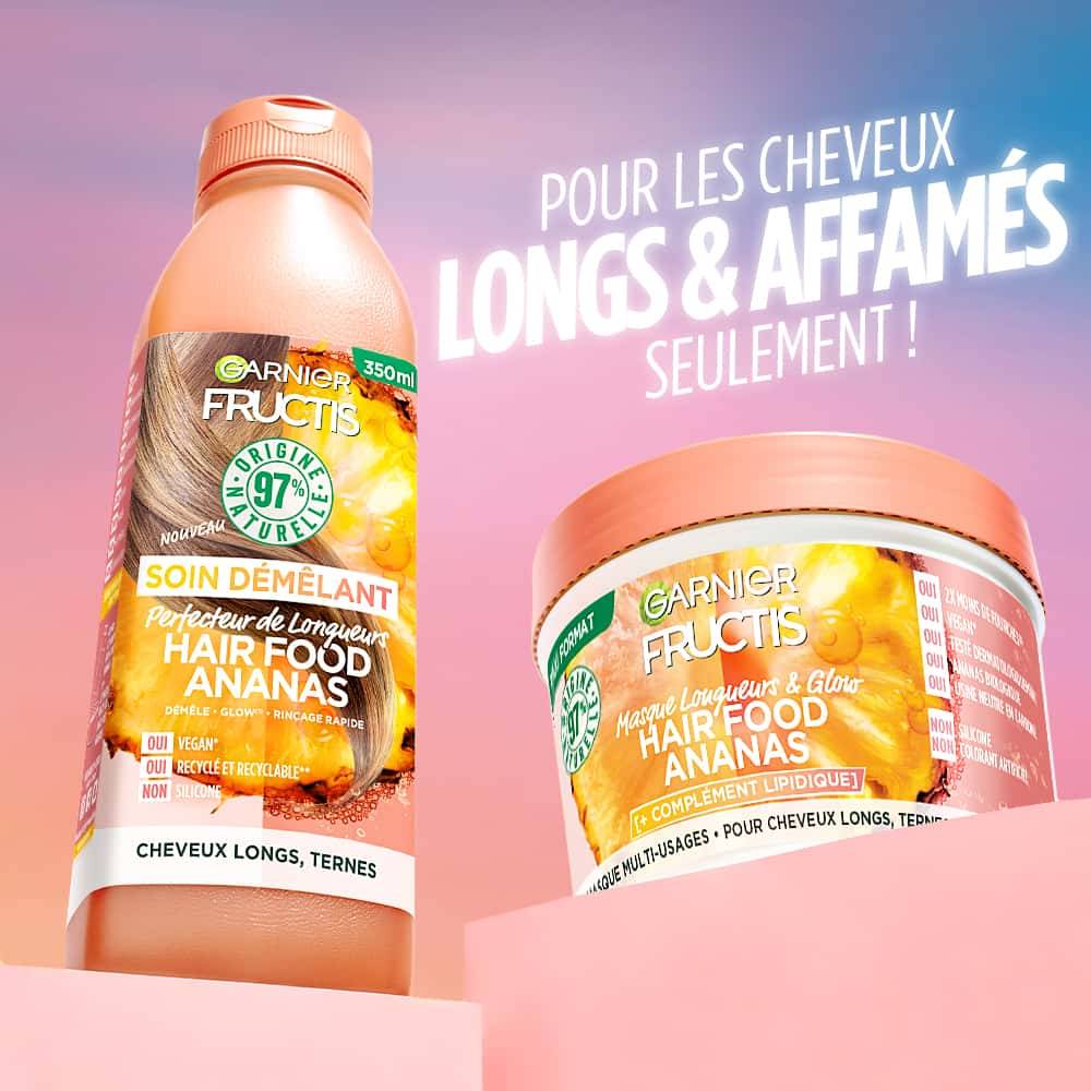 Fructis hair food ananas Shampooing à l’Ananas