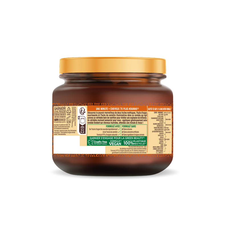 Ultra Doux, le masque merveilleux à l'huile d'argan et camélia, Masque ...