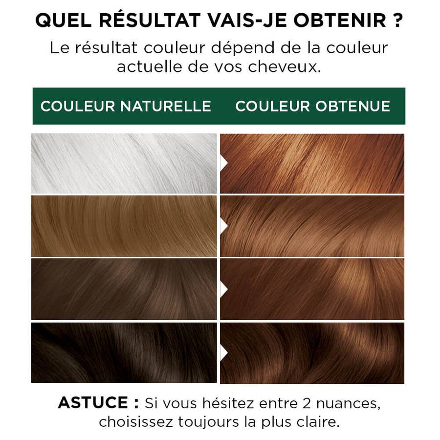 Belle Color 5.3 – Châtain Clair Doré, Résultat Naturel | Garnier
