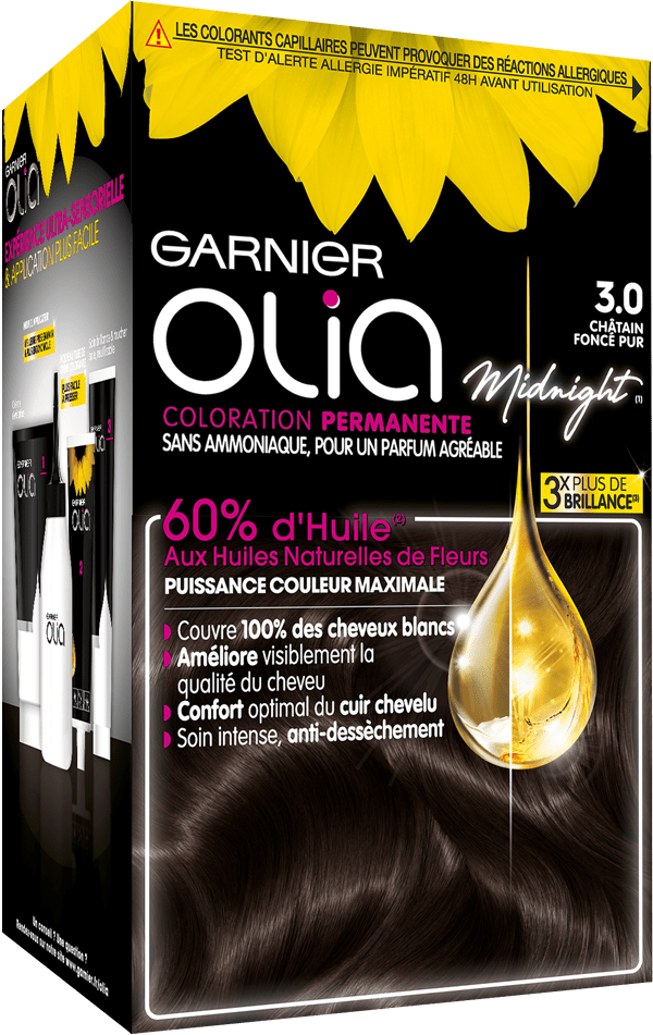 Changer de couleur avec Olia - Garnier