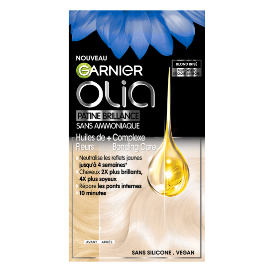 GARNIER OLIA 10.01 - BLOND CENDRE.