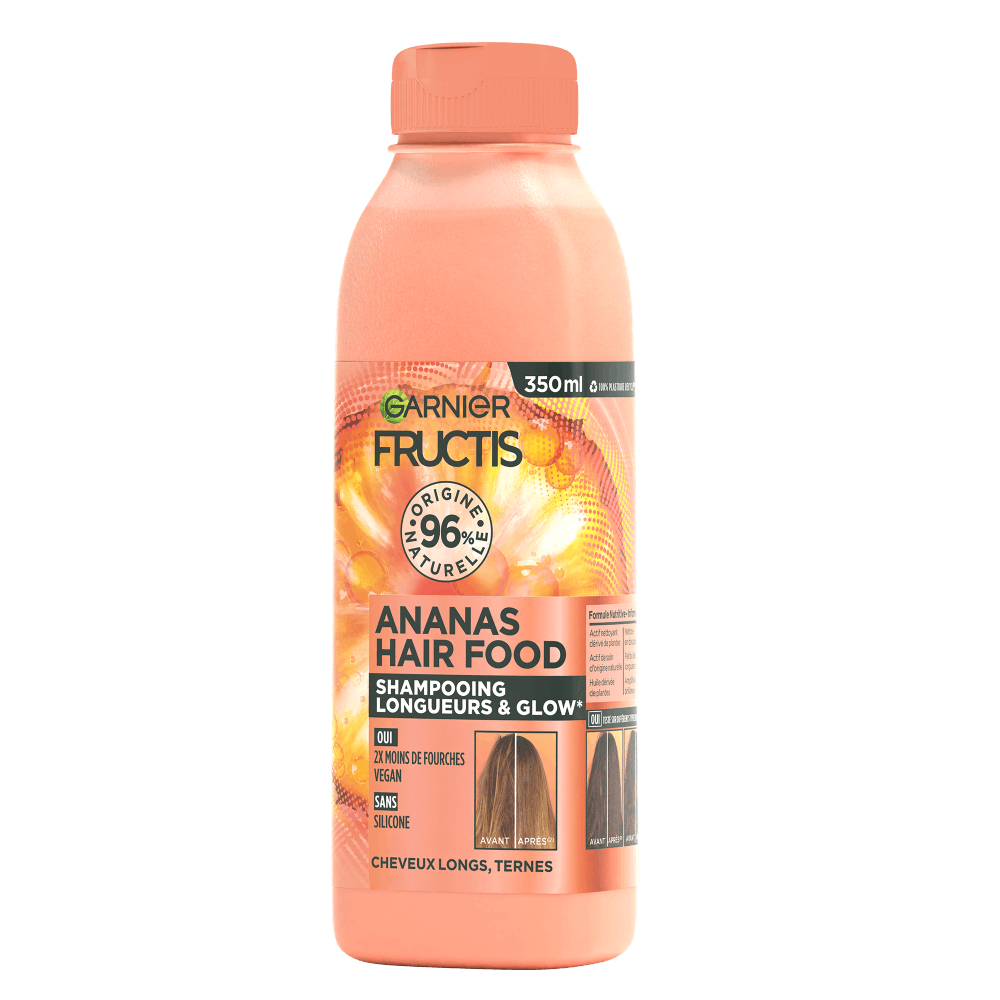 Fructis Hair Food Shampooing Ananas: Longueurs et Éclat | Garnier