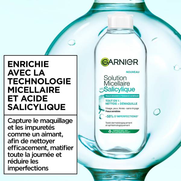 Solution Micellaire Tout En 1 Acide Salicylique
