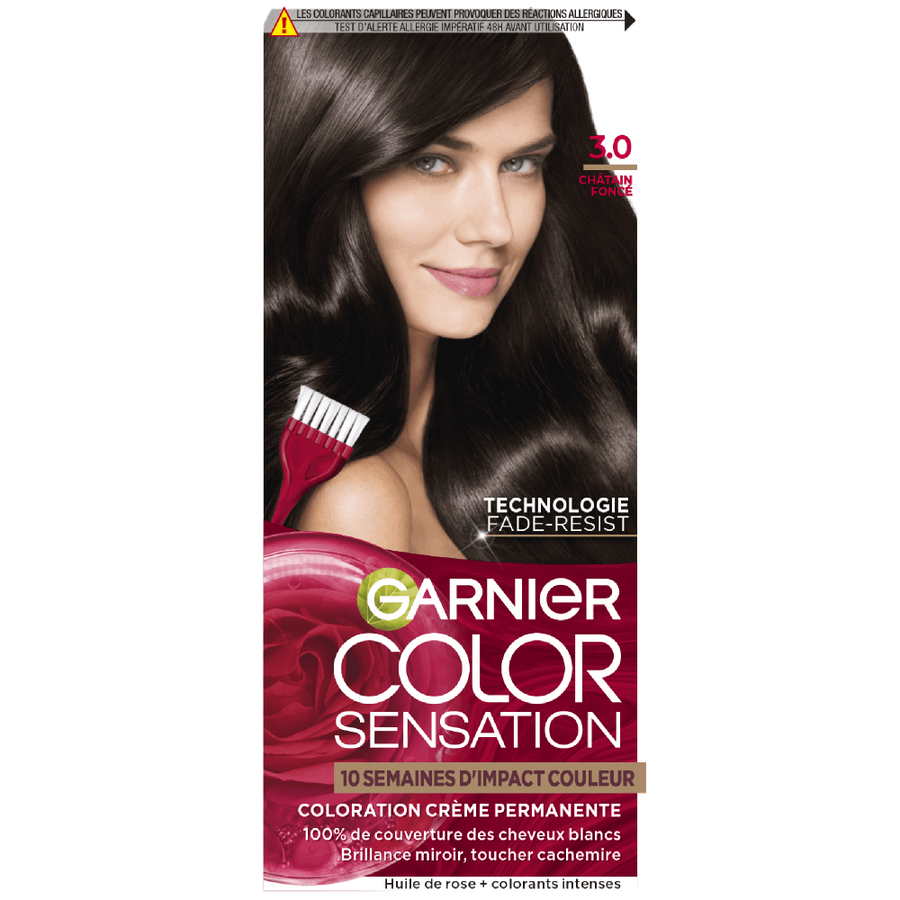 Color sensation 3.0 Châtain Foncé : Teinte Intense et Sûre | Garnier